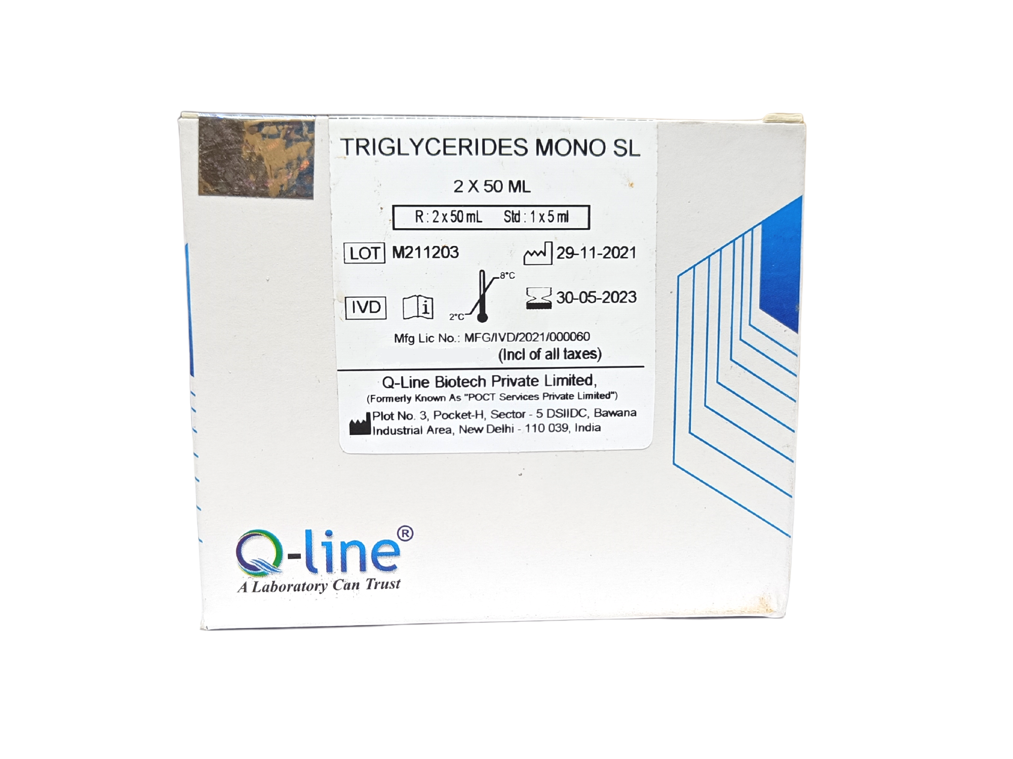 Cholesterol (Labkit) || Q-LINE BIOTECH PRIVATE LIMITED